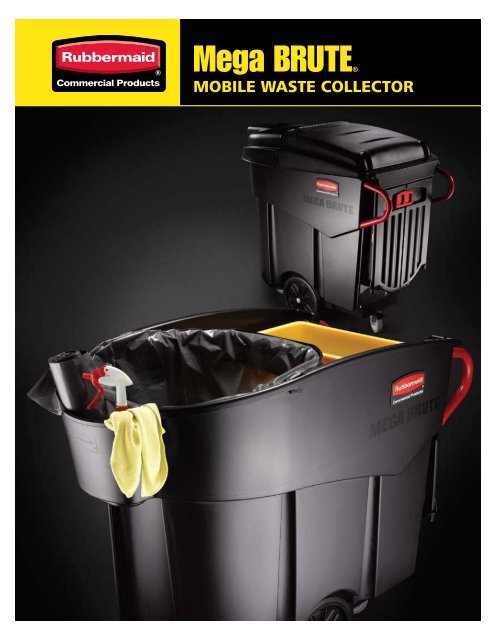 Mega BruteÃ‚Â® Mobile Waste Collector