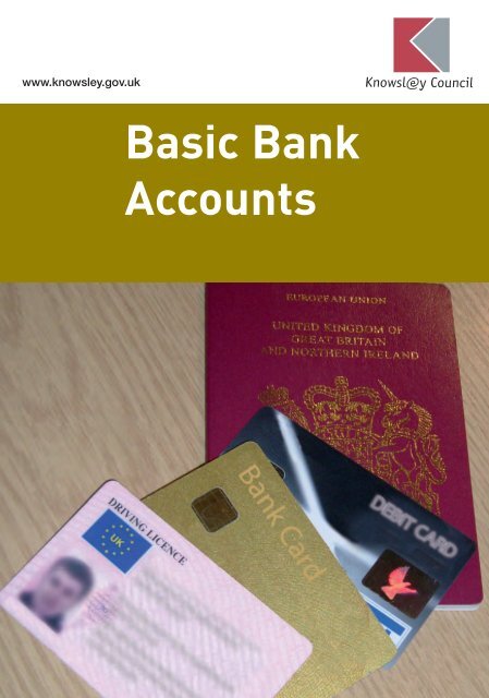 Basic Bank Accounts - Knowsley Council
