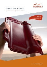 Die Verlegeanleitung finden Sie hier zum Download! - Bramac