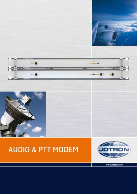 Brochure Audio & PTT Modem.pdf - Jotron