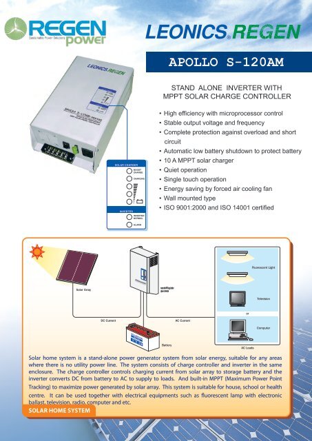 apollo s-120am - Regen Power