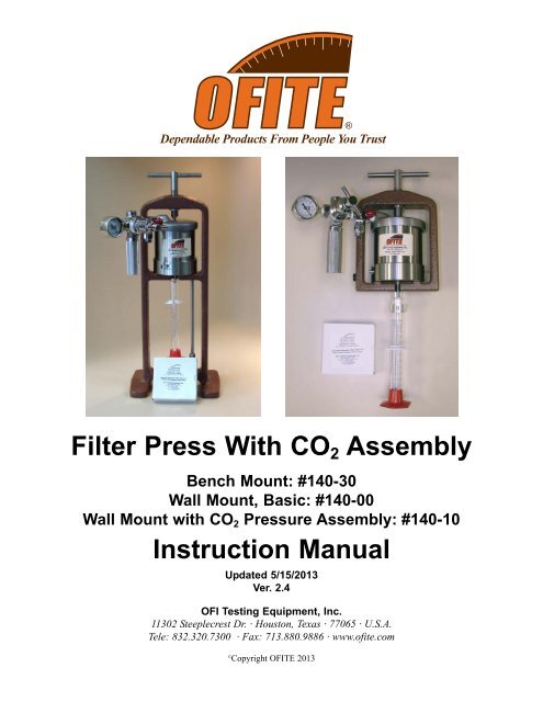 English - OFI Testing Equipment, Inc.