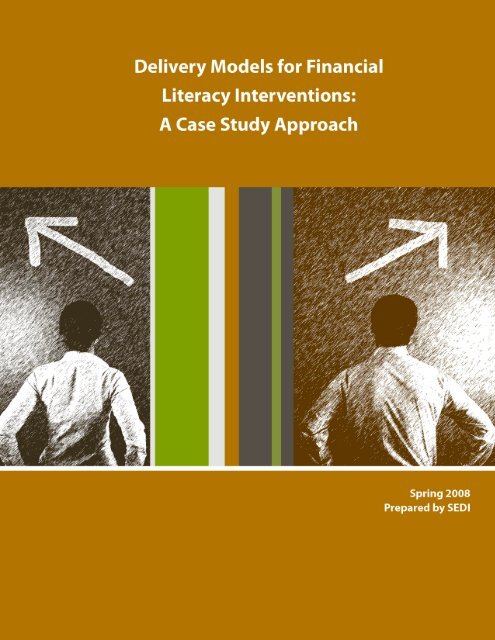 Delivery Models for Financial Literacy Interventions - SEDI