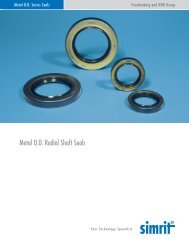 Radial Shaft Seal Technical Manual - Simrit
