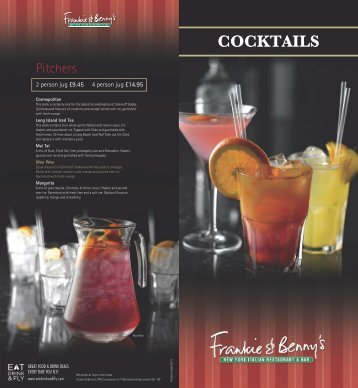 Cocktail-Menu Magazines