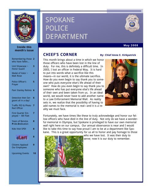 spd police department - Spokane Police Department