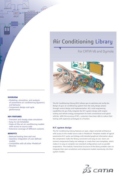 Dymola and the Air Conditioning Library - Dassault SystÃ¨mes