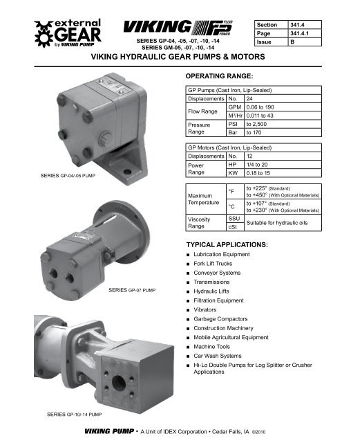 Viking Gear Pumps