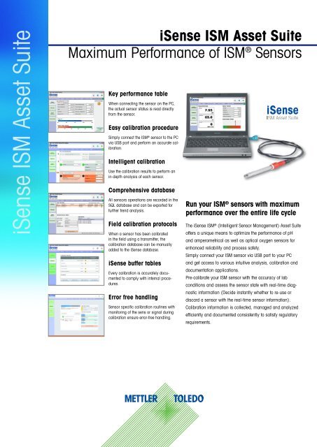 52 900 326_DS iSense ISM Asset Suite - Mettler Toledo