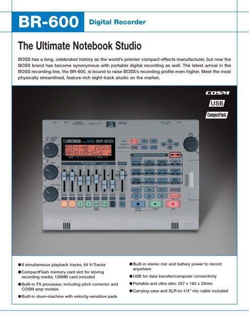 BR-600 Brochure - Roland