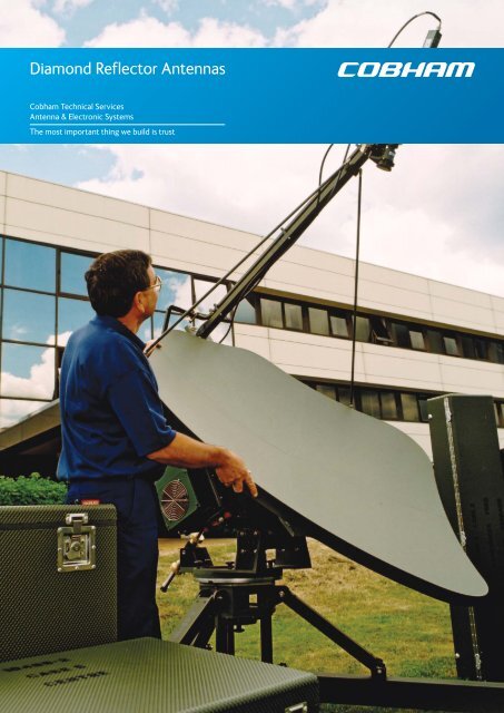 Diamond Reflector Antennas