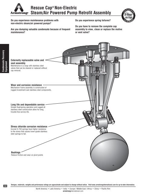 2011 All Products Catalog - Armstrong International, Inc.