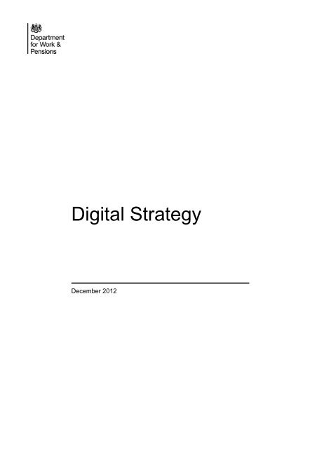 Digital Strategy