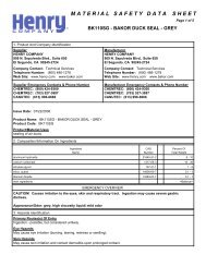 BASF Kure N Seal WB MSDS - Brock White