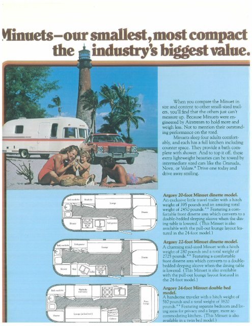 Airstream Floor Plans