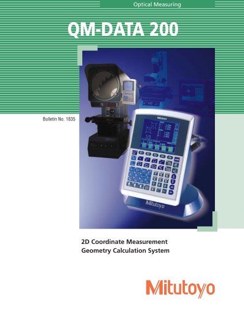 QM-DATA 200 - Mitutoyo America Corporation