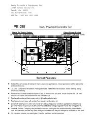 MTU Detroit Diesel 1020 KW generator spec sheet - Hardy Diesels ...