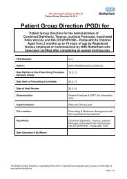 Patient Group Directives, David Young 010713