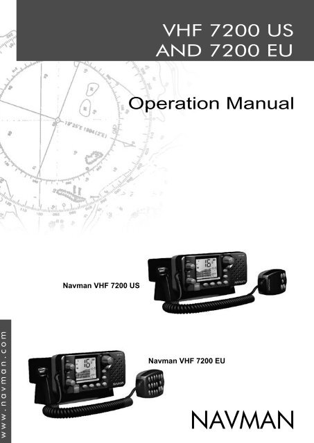 VHF 7200 - Navman Marine