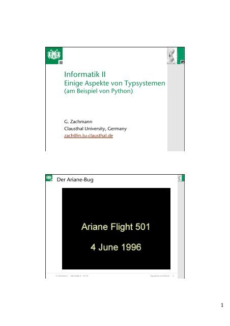 Dynamische Typisierung in Python