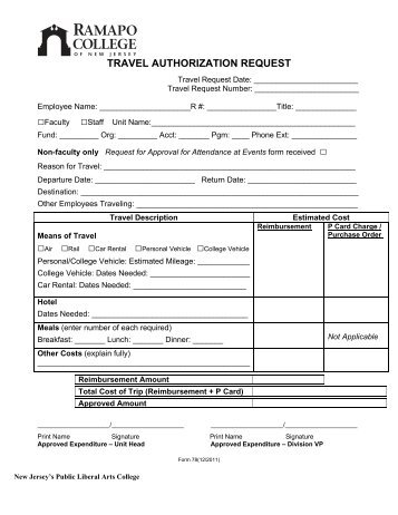 DD Form 1610, Request and Authorization for TDY Travel of DoD ...