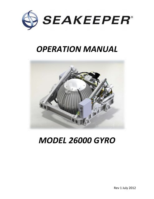 90184-rev 1 model 26.. - Seakeeper