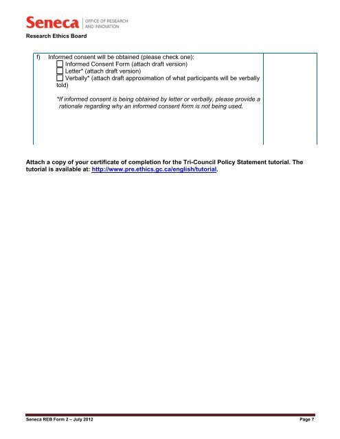 Research Ethics Board 3.