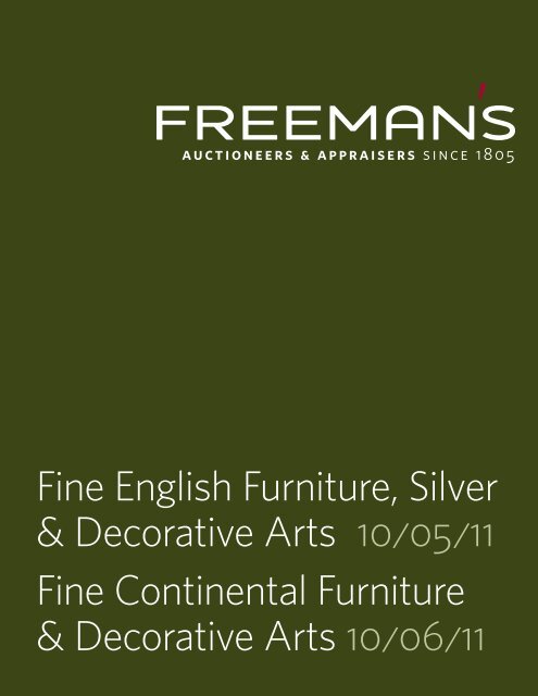 PDF-Catalogue - Freeman's Auctioneers