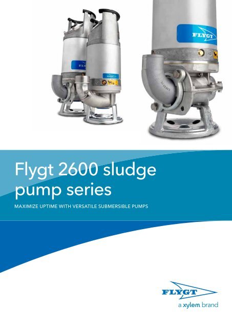 Flygt 2600 sludge pump series - Water Solutions