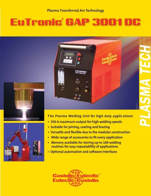 gap 3001 speads 2012.indd - Castolin Eutectic