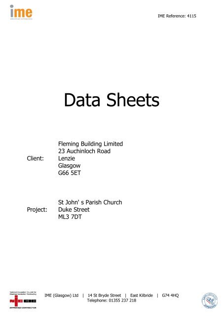 Data Sheets