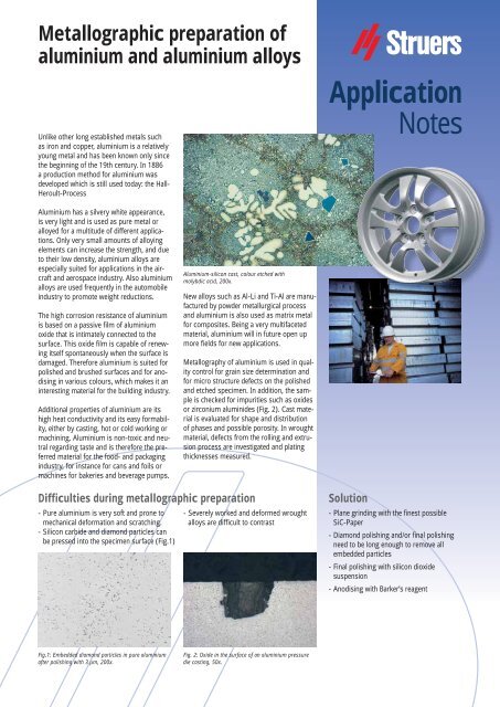 Application Notes - Struers