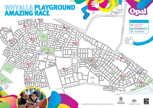 Amazing Race Map - City of Whyalla