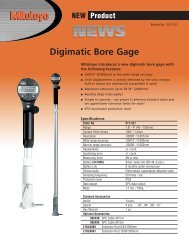 Digimatic Versa Gage - Series 552