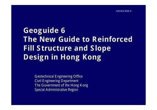 Guide to reinforced fill structure and slope design 1, Jones