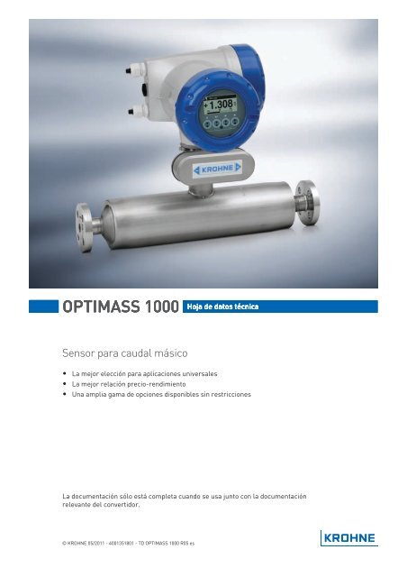 OPTIMASS 1000