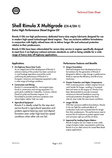 Rimula X (CH-4/DH-1) - Auto-Rx