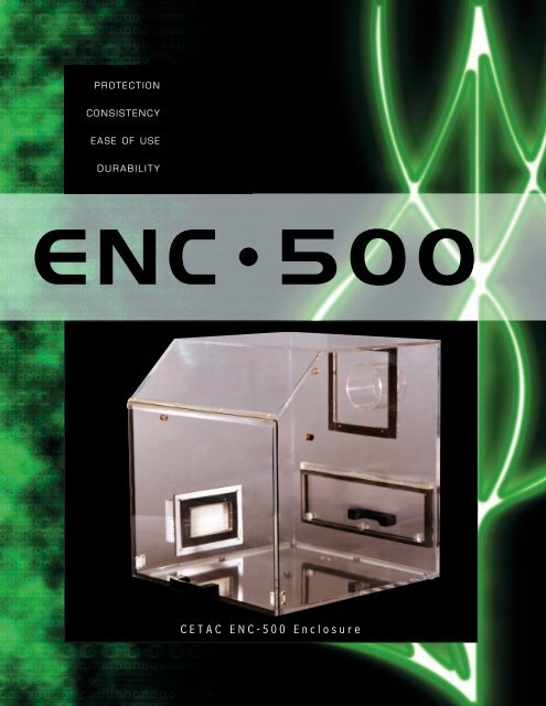 CETAC ENC-500 Enclosure