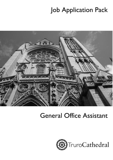 Job Application Pack - Truro Cathedral