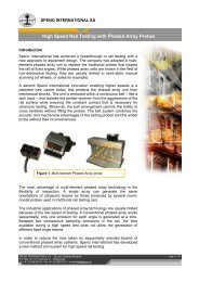 Phased Array Probes and Wedges - Olympus