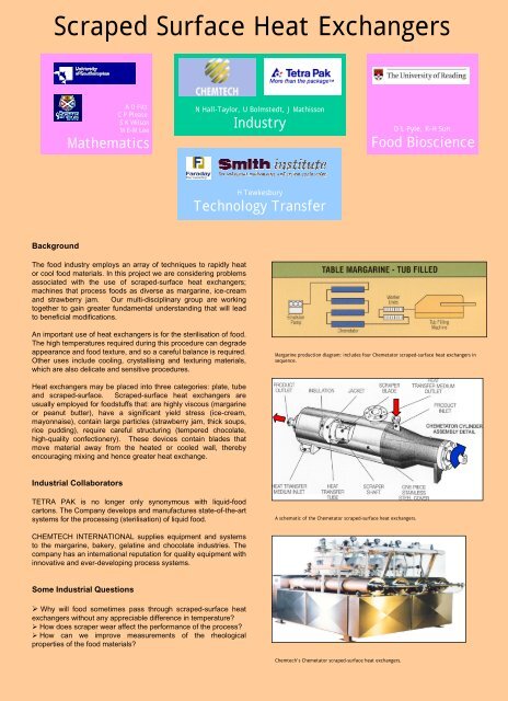 Scraped Surface Heat Exchangers