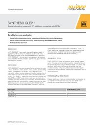 MICROLUBE GLY 92 - KlÃ¼ber Lubrication