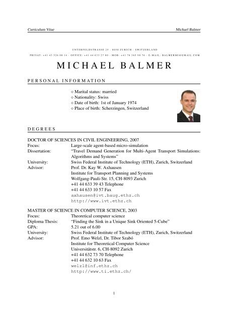 MICHAEL BALMER - IVT