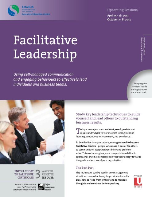 Download PDF Brochure - Schulich Executive Education Centre ...
