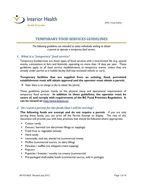 tx temporary food permit