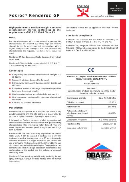 Renderoc GP 0310.pmd - EPMS Supplies
