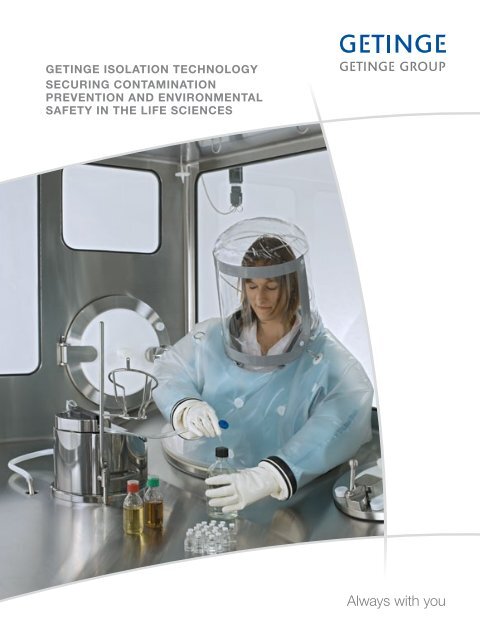 iSOLAtiOn teCHnOLOGY - Getinge Infection Control