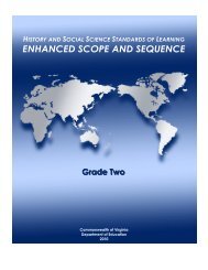 Geometry Formula Sheet - Virginia Department of Education ...