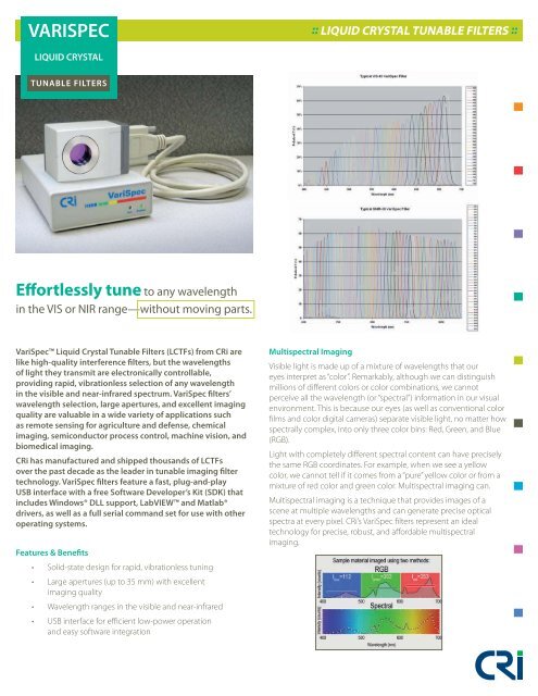 VARISPEC - Spectral Cameras