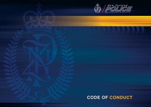 Code of ConduCt - New Zealand Police